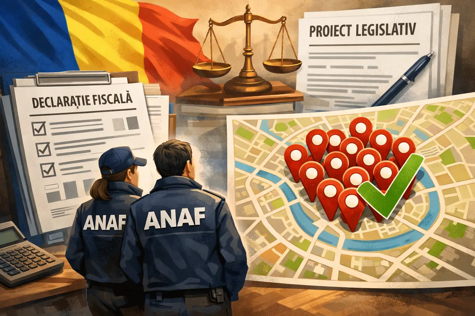 Puncte de lucru aceeasi localitate 2026: proiect ANAF